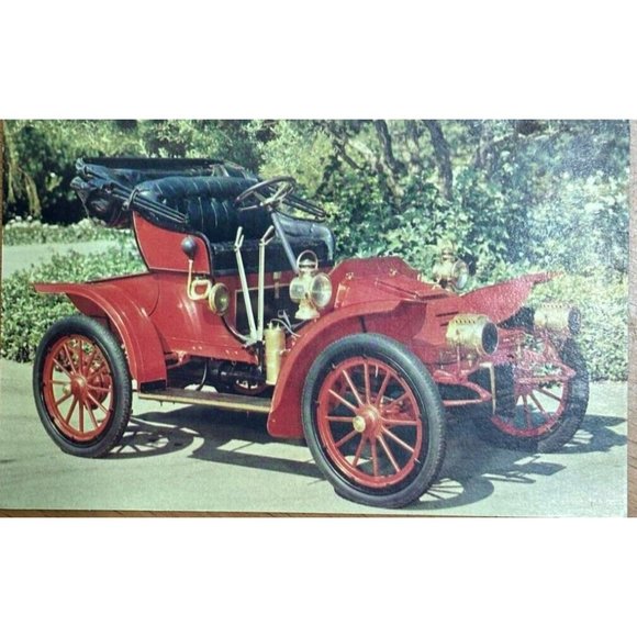 Office | Vintage Postcard With 196 Autocar Roadster With A Pennzoil ...